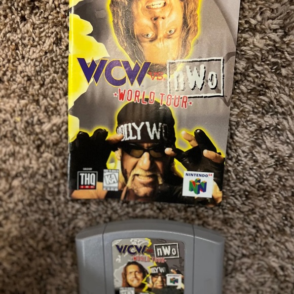Nintendo | Video Games & Consoles | Wcw Vs Nwo World Tour Nintendo 64 ...